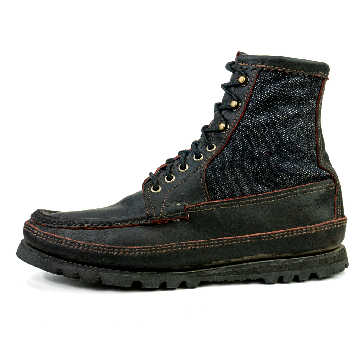 Rose Anvil X Naked & Famous X Russell Blood Core PH – Russell Moccasin