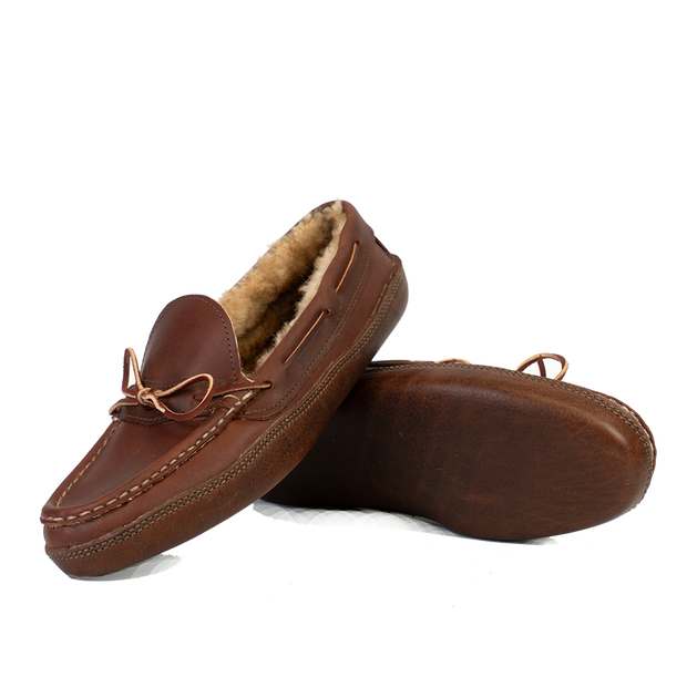 Seconds- Shearling Oneida Moccasin 6D – Russell Moccasin